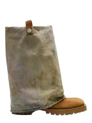 Acne Studios Lug Sole Ankle Boots - Neutrals