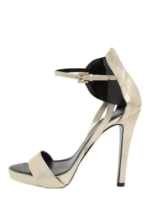 Givenchy Heeled Ankle-strap Sandals - Gold