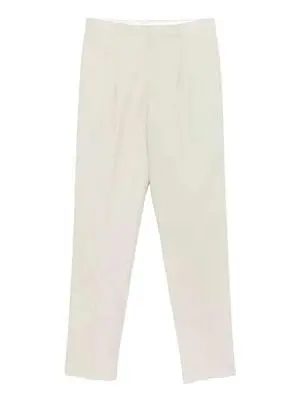 LARDINI Pleated Trousers Neutrals