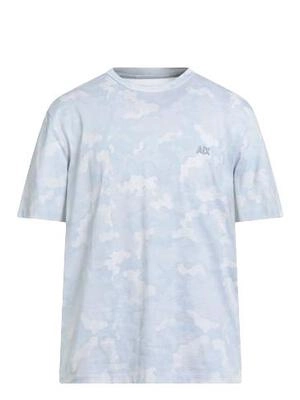 Armani Exchange Man T-shirt Light Grey Size Xl Cotton Grey