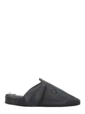 Thom Browne House Slipper Leather - Black