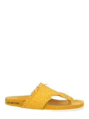 Moschino Thong Sandals - Yellow