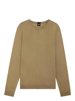 BOSS Crew-Neck Sweater Neutrals