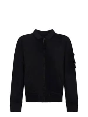 C.P. COMPANY Zip-up Sweatshirt - Black