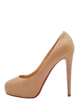 CHRISTIAN LOUBOUTIN 135mm Leather Pumps - Neutrals