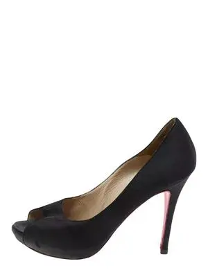 Alexander McQueen Peep-toe Pumps - Black