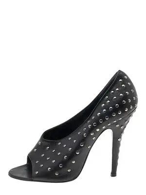Givenchy 115mm Stud-embellished Peep-toe Pumps - Black