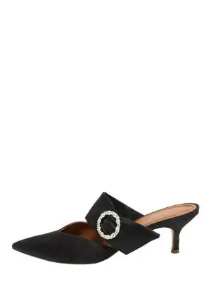 MALONE SOULIERS Pointed-toe Slingback Pumps - Black