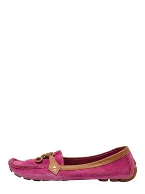 LOUIS VUITTON Suede Loafers - Pink
