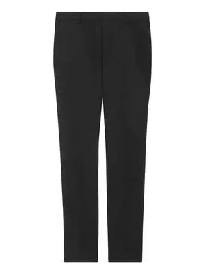 Saint Laurent Straight-leg Tailored Trousers - Black