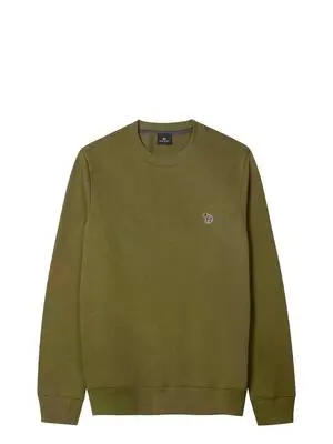 Paul Smith Zebra Logo Crew-neck Sweatshirt - Green