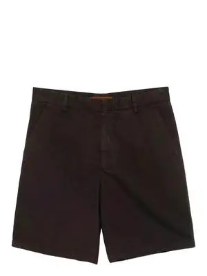 Zegna Front-pockets Shorts - Brown