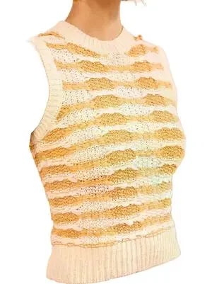 Ulla Johnson Patrizia Sleeveless Top - Neutrals