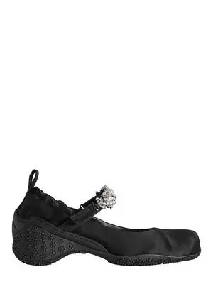 Simone Rocha BALLERINA RUNNER CON DECORI Nero