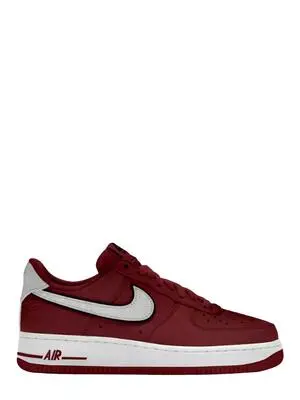 Nike Air Force 1 Lace-up Sneakers - Red