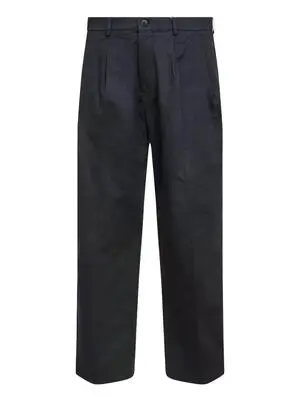Nn07 Justin Wide-leg Trousers - Blue