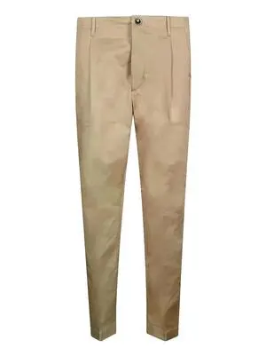 NINE:INTHE:MORNING Fold Chino Trousers - Neutrals