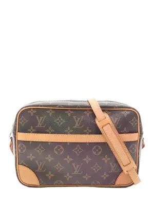 LOUIS VUITTON 2006 Monogram Trocadero 27 Crossbody Bag - Brown