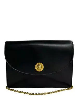 Celine 20th Century Calfskin Star Ball Crossbody Bag - Black