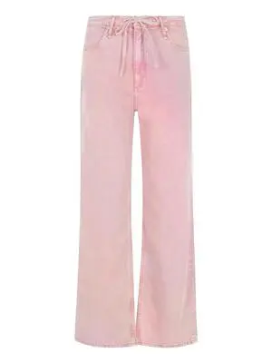 Rag & Bone Phoebe Drawstring Jeans Pink