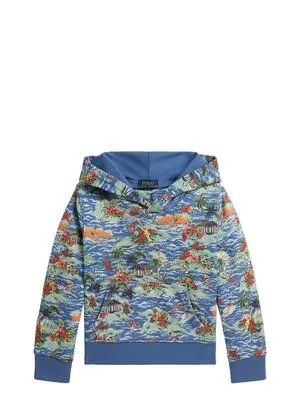 Ralph Lauren Tropical-print French Terry Hoodie - Rl Surf Club