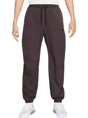 Nike Logo-embroidered Track Pants - Brown