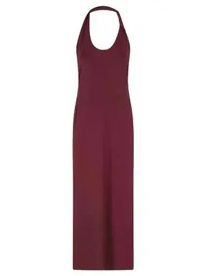 Seventy Halterneck Dress - Red