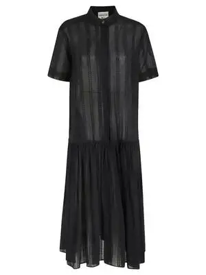 SEMICOUTURE Ruffled Dress - Black