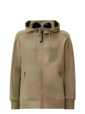 C.P. COMPANY Zip-fastening Hoodie Grey