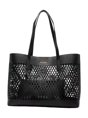 Guess Letty Logo Tote Bag - Black