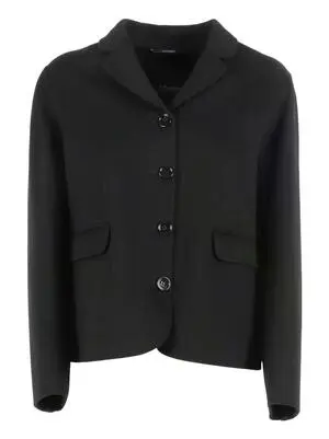 Max Mara Giacca Magia Virgin Wool Jacket - Black