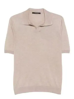 Tagliatore Keith Knitted T-shirt - Neutrals