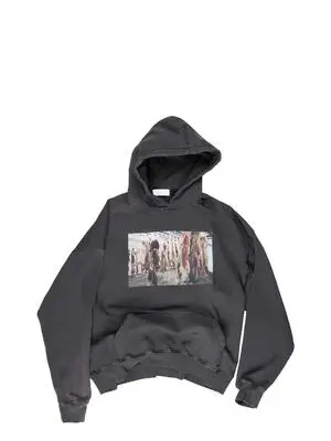 ALEXANDER DIGENOVA Graphic Print Hoodie