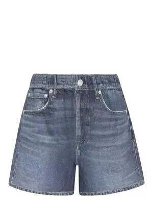 Rag & Bone Elastic-waistband Shorts - Blue