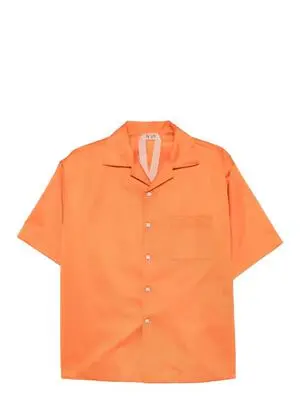 N°21 Chest-pocket Short-sleeve Shirt - Orange