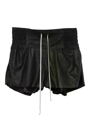 Rick Owens Concordian Drawstring Shorts - Black