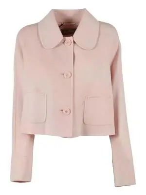 MAX MARA Buttoned Patch-Pocket Jacket