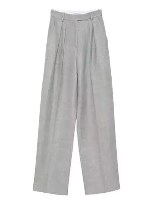 Alex Perry Pleated Trousers - Grey