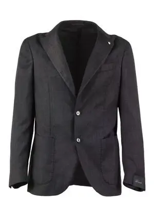 BRANDO Peak Lapel Jacket - Grey