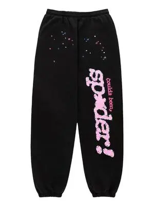 SP5DER X Druski Coulda Track Pants - Black