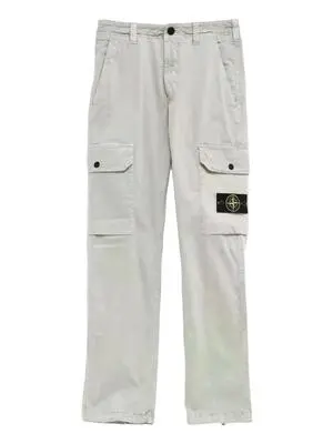 Stone Island Stone Island Logo Patch Cargo Pants Green