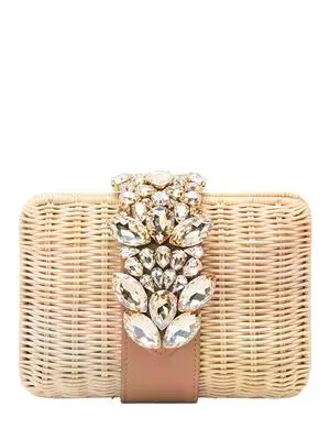 GEDEBE Capri Clutch Bag - Neutrals