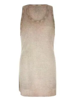 THOM KROM 947 Ribbed Tank Top - Grey