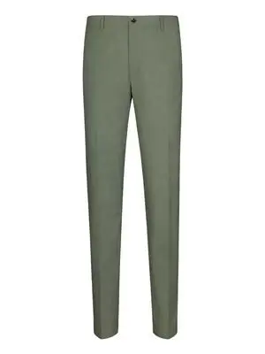 NINE:INTHE:MORNING Pressed-Crease Trousers Green