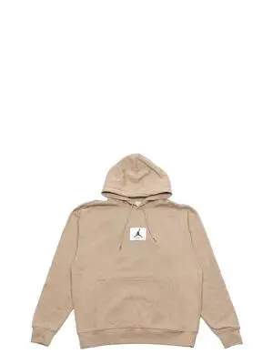 JORDAN Logo-Patch Hoodie Neutrals