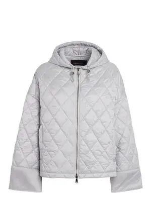 Fabiana Filippi Water-repellent Quilted Jacket - Grey