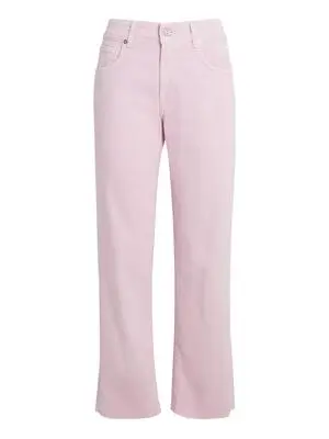 7 For All Mankind Calie High-rise Straight Jeans - Blue