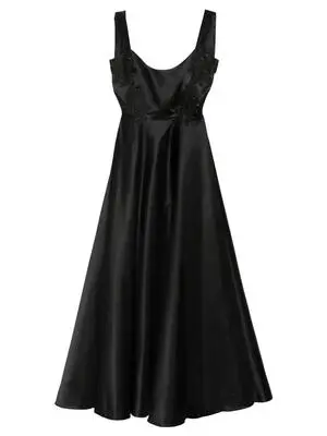 Alchemy Fashions Lia Lace-appliqué Maxi Dress - Black