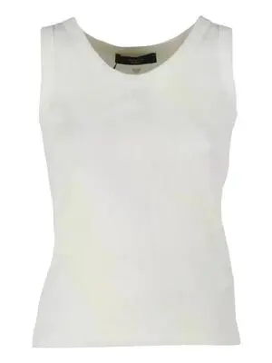 Max Mara Ribbed Top - Neutrals
