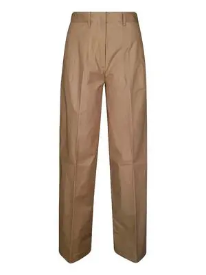 NINE:INTHE:MORNING Logo Detail Trousers - Neutrals
